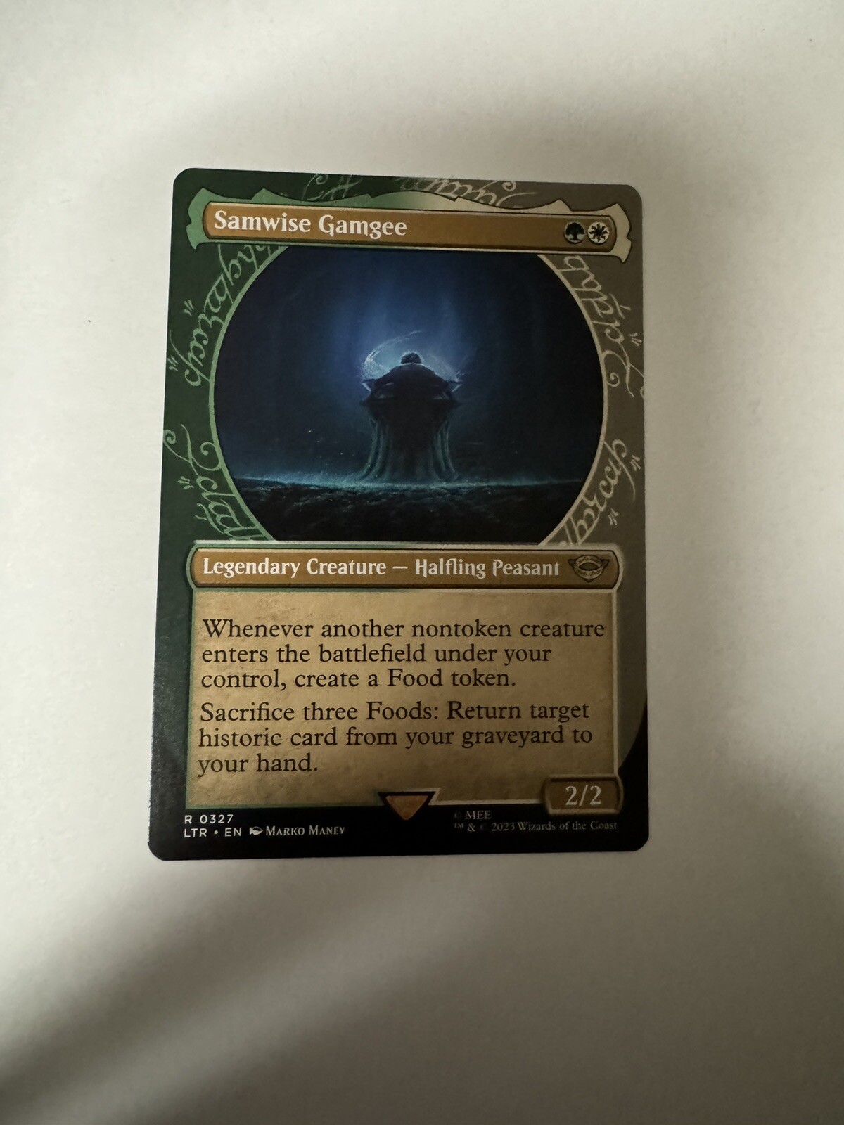 MTG Samwise Gamgee LotR Tales of Middle-earth 0327 Showcase Rare | eBay