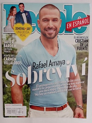 RAFAEL AMAYA PEOPLE MEXICAN MAGAZINE MEXICO SPANISH AUGUST 2017 | eBay
