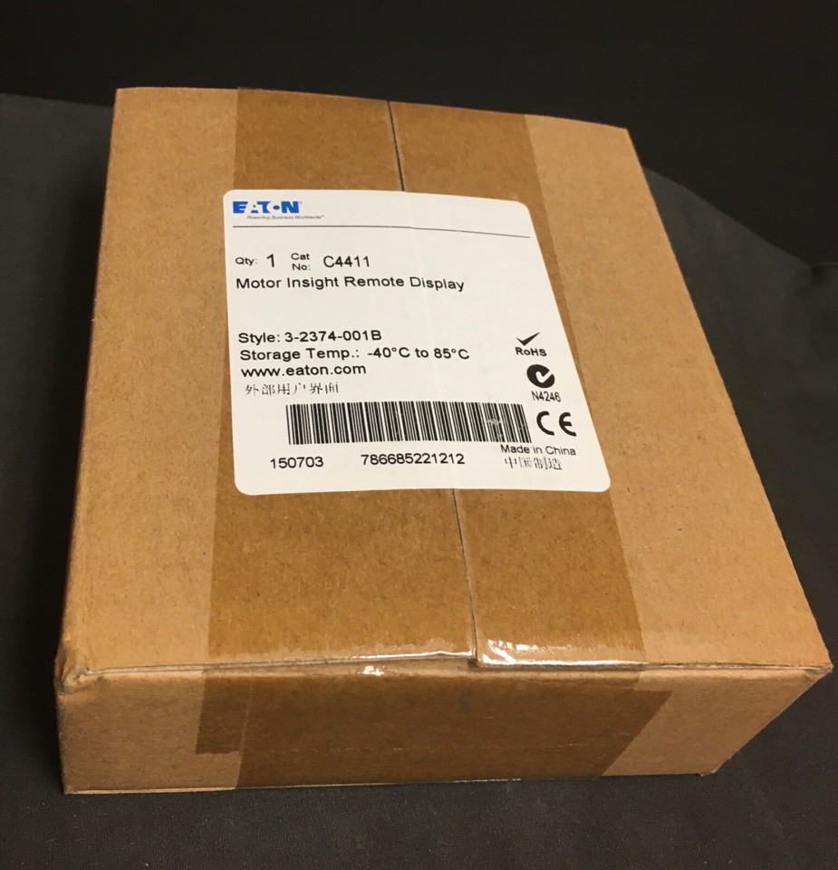 EATON CUTLER HAMMER C4411 Motor Insight Remote Display 3 2374 001B | eBay