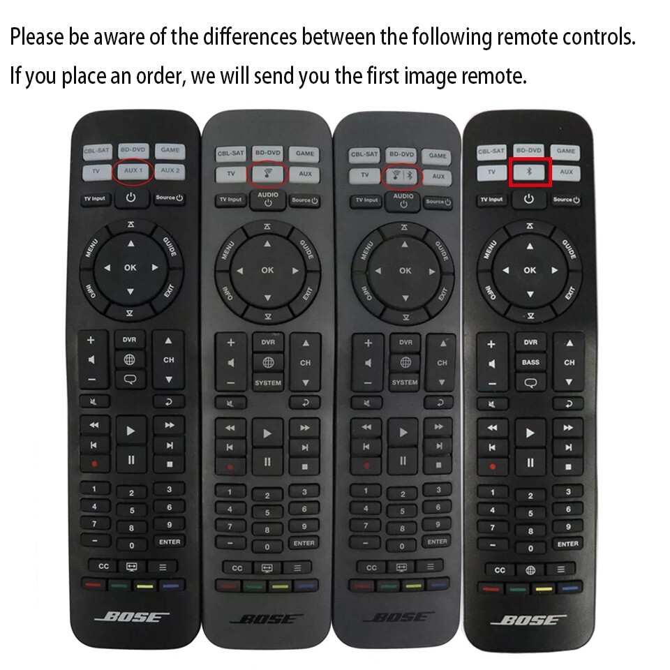 Genuine Bose CineMate System 520 , 220 , 130 & 120 Replacement Remote ...