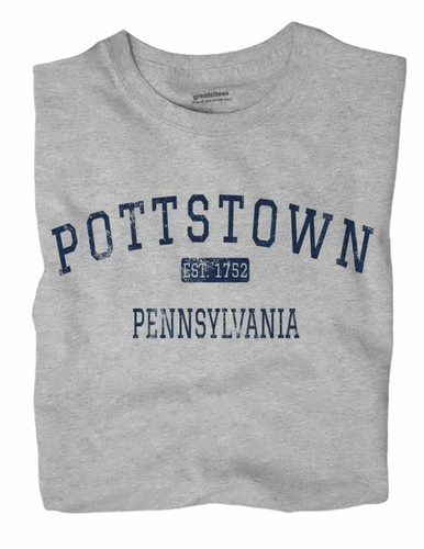 Pottstown Pennsylvania PA T-Shirt EST | eBay
