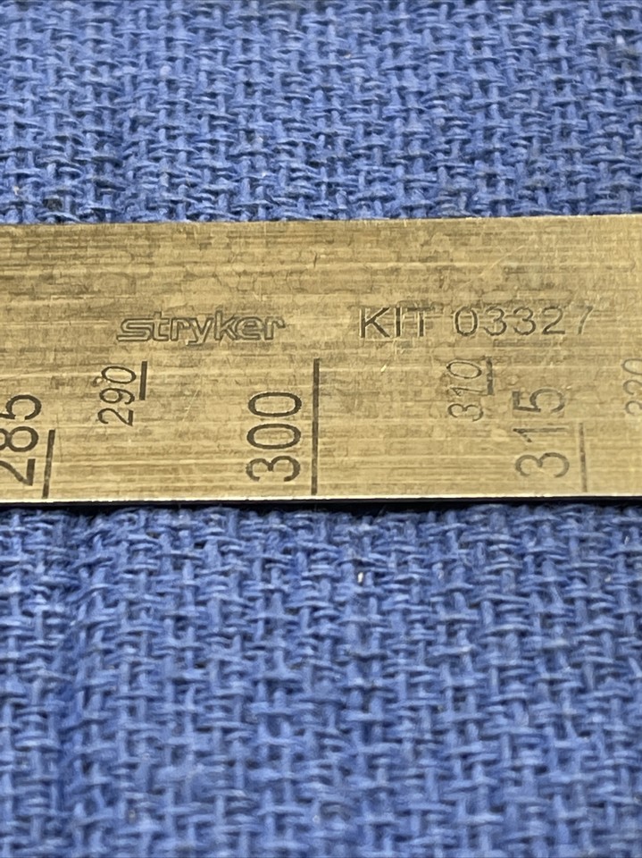 Stryker KP 03327 Guide Wire Ruler Surgical Neurology Orthopedic | eBay