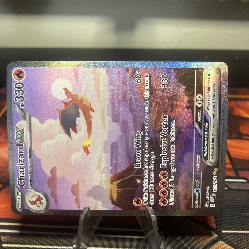 Charizard ex 199/165 Sv: Scarlet & Violet 151 Holo | eBay