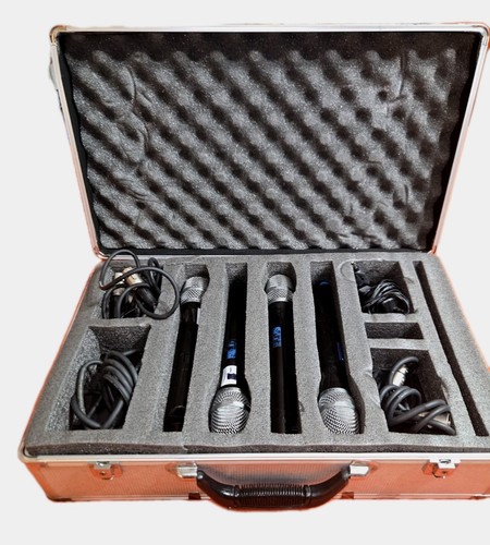 Vocopro UHF-5800 4 Channel Wireless Microphone System (4 Mics Tested ...