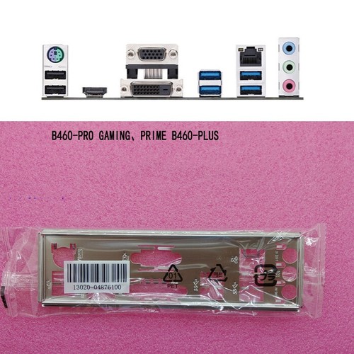 1PCS B460-PRO GAMING B460-PLUS FOR IO I/O Back Plate BackPlate *af ...