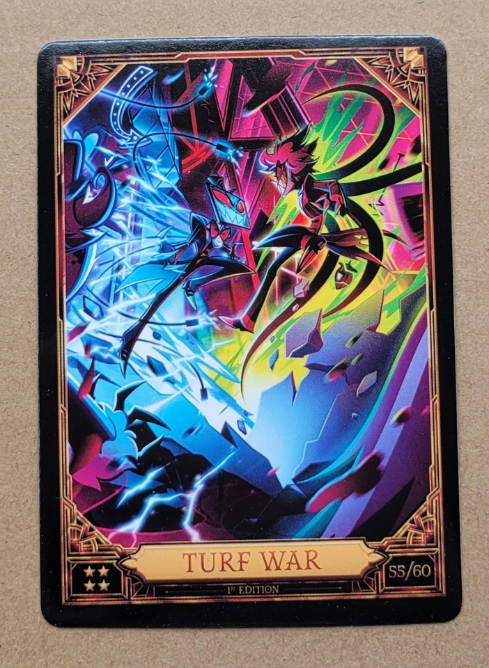 Hazbin Hotel Season 2 1st First Edition Turf War 55/60 Ultra Rare Card ...