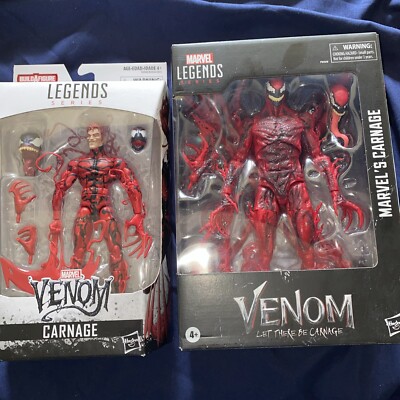 Marvel Legends Carnage Lot Of 2 - Venom Let There Be Carnage - Monster ...