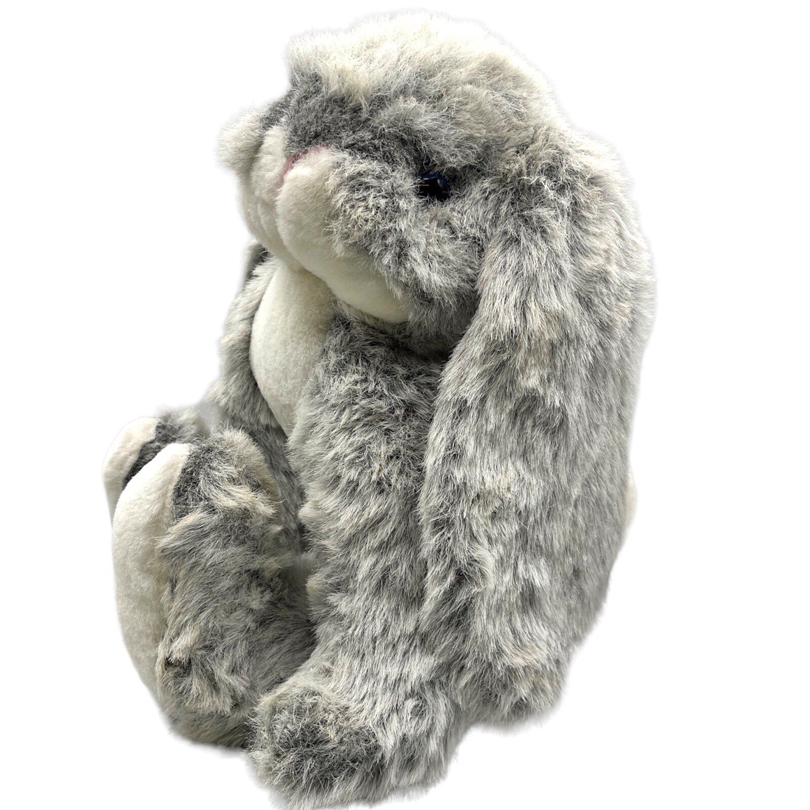 Vintage Realistic Bunny Rabbit 13" Plush Stuffed Animal Lifelike Toy | eBay