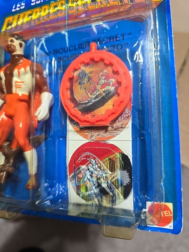 VINTAGE SECRET WARS FALCON FIGURE MOC 1984 SEALED MATTEL FOREIGN RARE ...