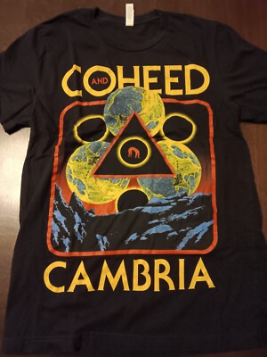 GENUINE Coheed And Cambria T Shirt Vaxis Tour Black Size Medium, Bella ...