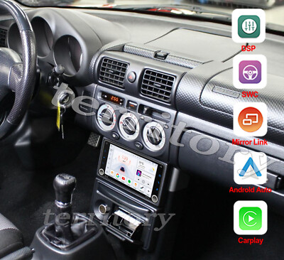 FOR 2000-2005 TOYOTA MR2 SPYDER ANDROID 13 CARPLAY 4GB+64GB CAR STEREO ...