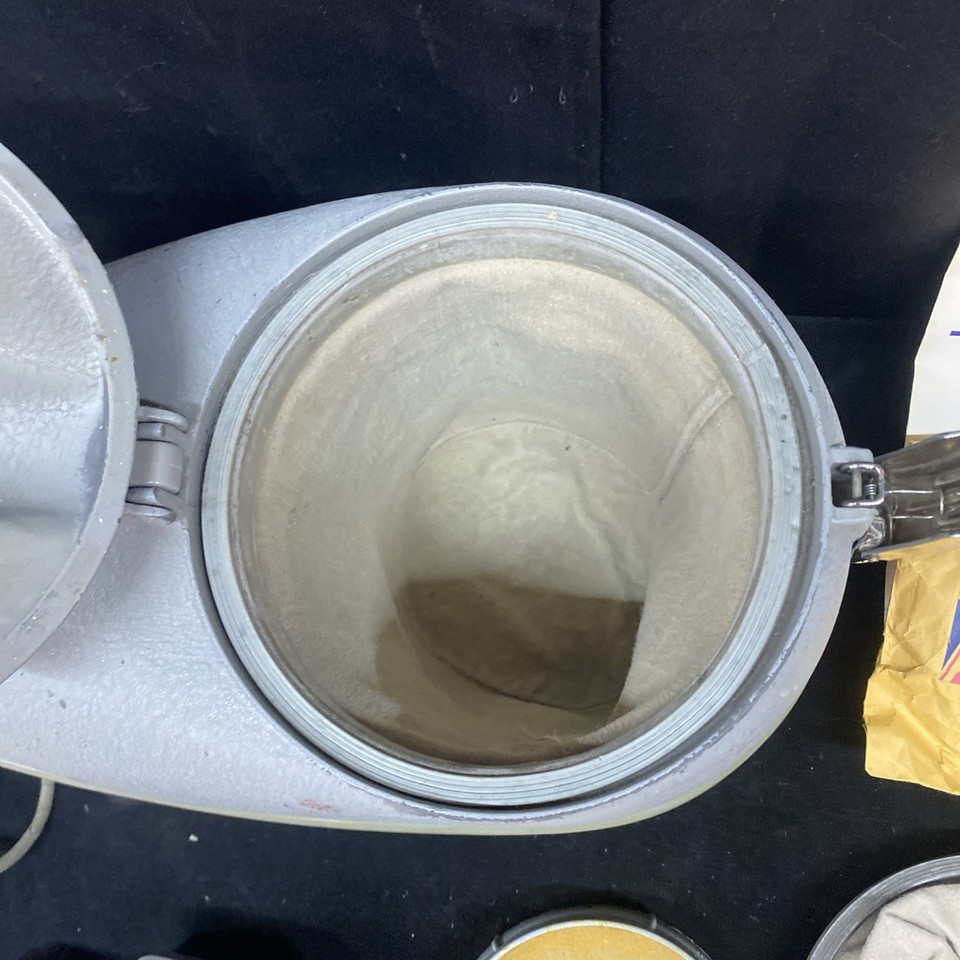 Interstate Compact Vacuum Gray Model C-2 with Hose, Bags & Attachments ...