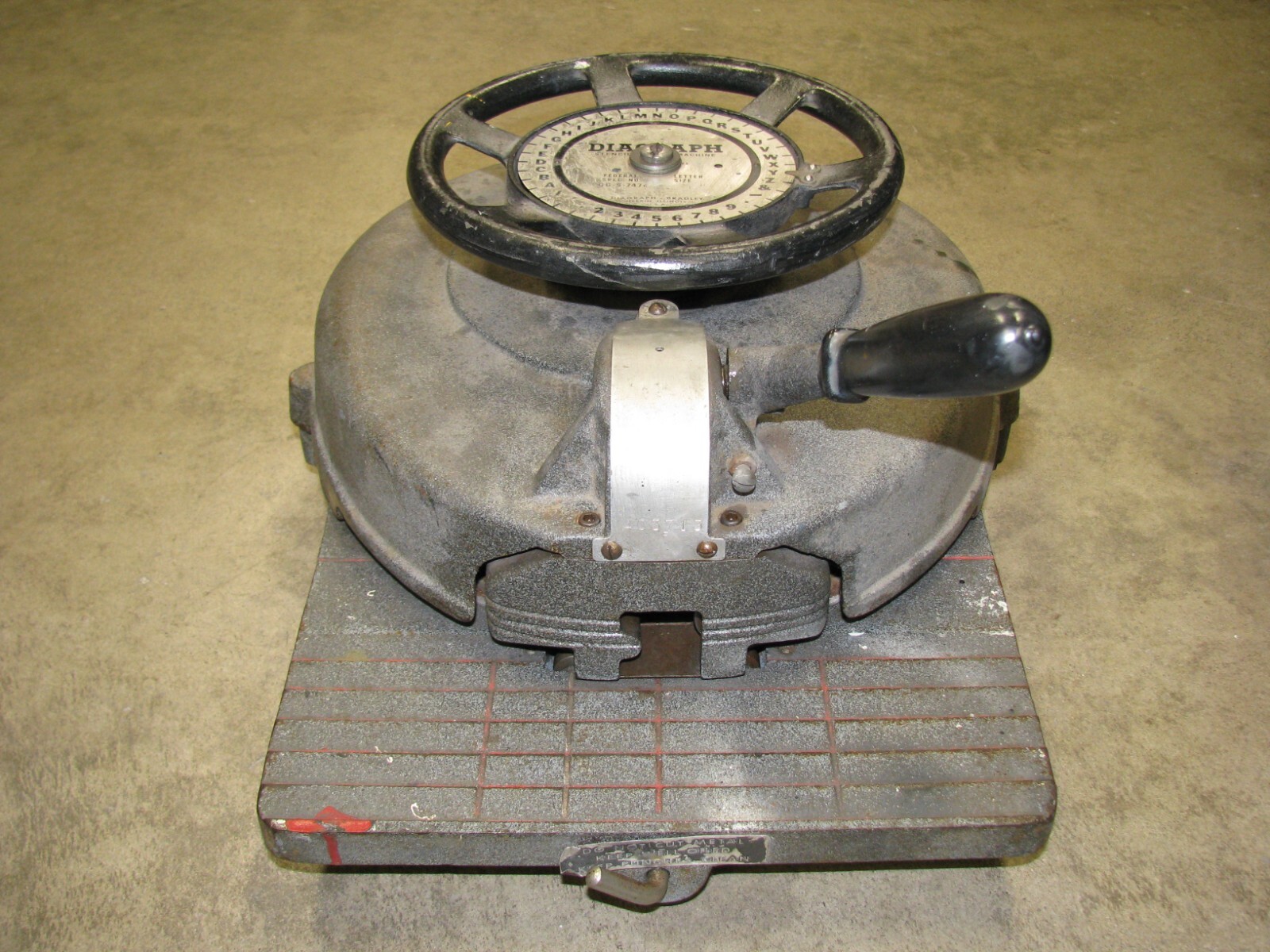 1/2" Stencil Cutting Machine Diagraph GG-S-747c | eBay