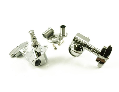 Genuine Grover 109C Super Rotomatic 3x3 tuners, Imperial Buttons,Chrome ...