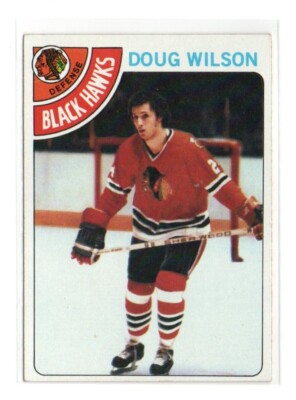 1978-79 Topps Hockey Card # 168 Doug Wilson Rookie Chicago Blackhawks ...