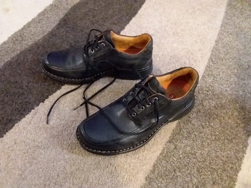 Clarks Unstructured Un.bend Casual Oxford Shoes 85011 in Black Men's 9 ...