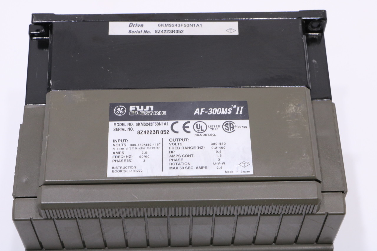 * FUJI AF-300 6KM$243F50N1A1 DRIVE 460VAC 3PHASE 1/2HP *WARRANTY* | eBay