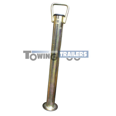 1x 42mm x 24" (600mm) trailer prop stands with handle trailer spare ...