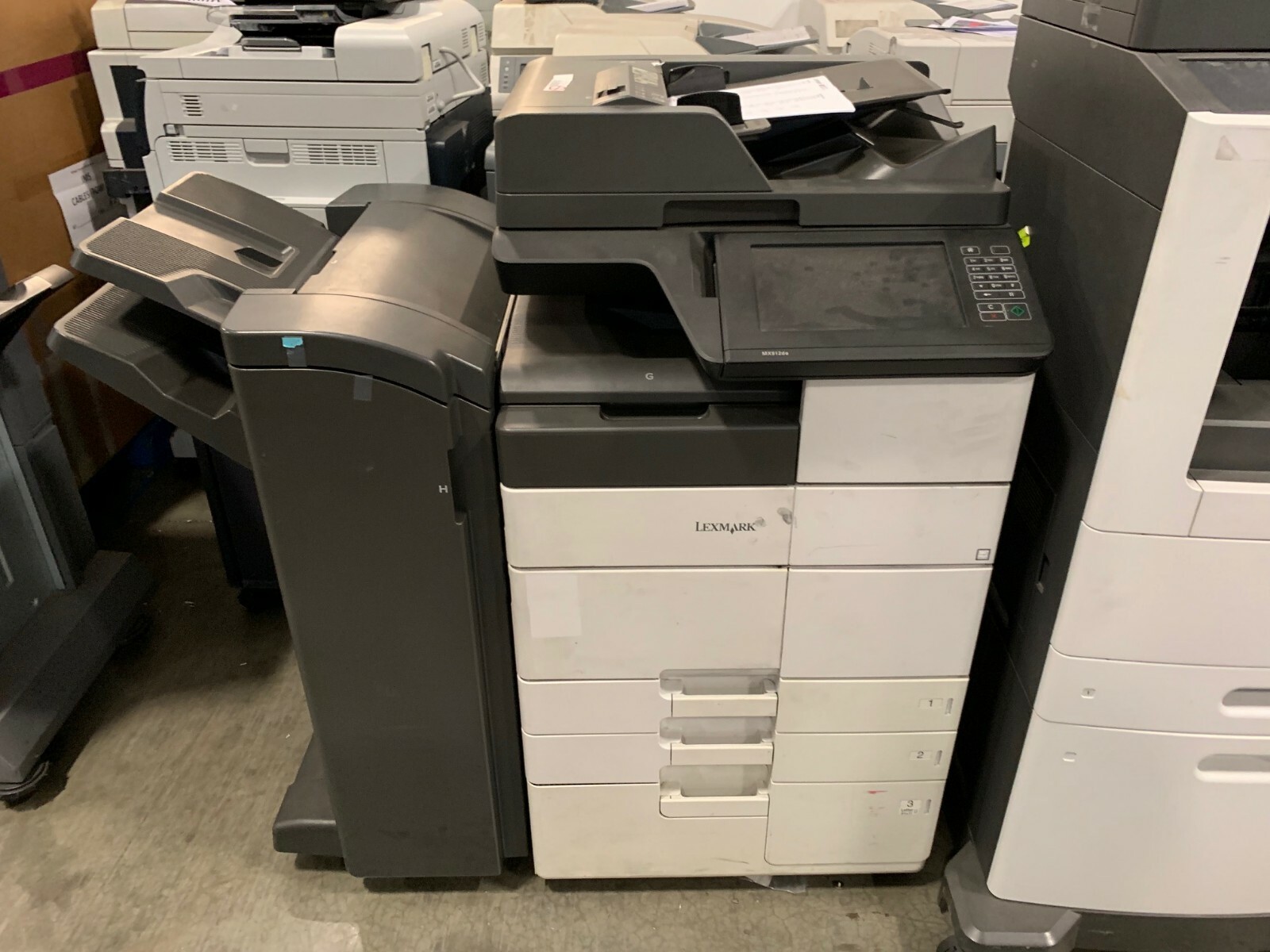 Lexmark Stapler Hole Punch Finisher for MS911 MX910 XM9155 26Z0081 | eBay