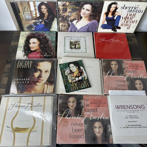 Sherrie Austin - Lot of 13 CDs Promos & Singles - Autographed Cassette ...