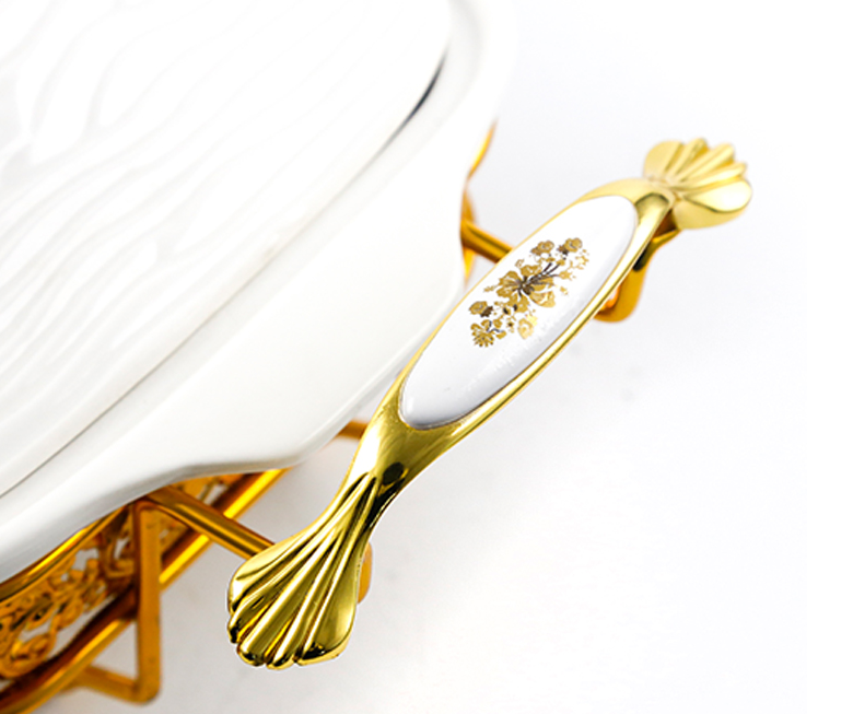 Luxury ceramic chafing dish food warmer for wedding and party with ...