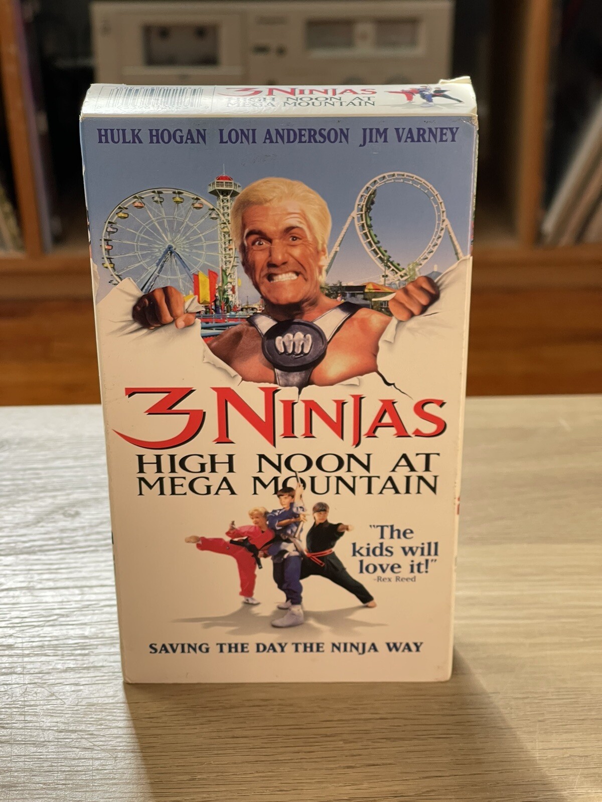 3 Ninjas - High Noon at Mega Mountain (VHS, 1998) Hulk Hogan 43396122239 | eBay