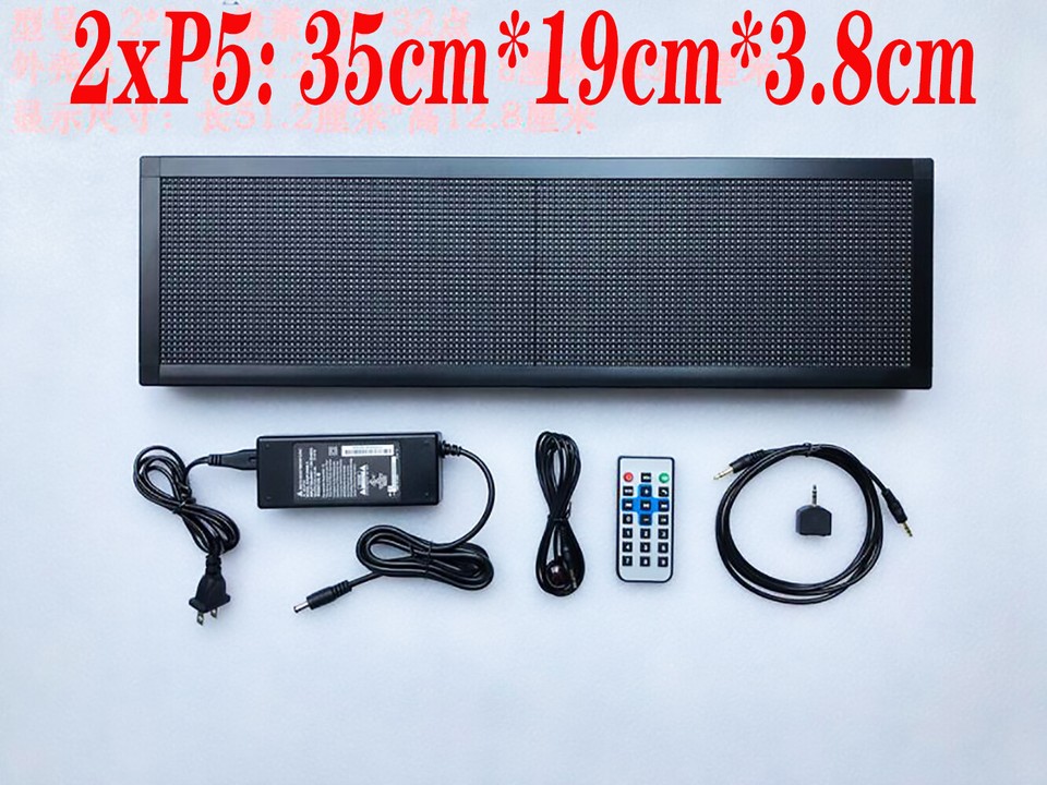 3264 full color RGB music spectrum display finished product 16 modes ...