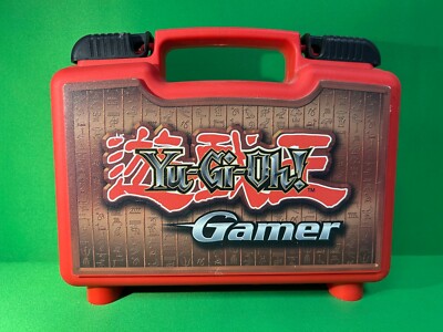 Yu-Gi-Oh! Limited Edition Vintage Red Gamer Card Carrying Case Yugioh ...