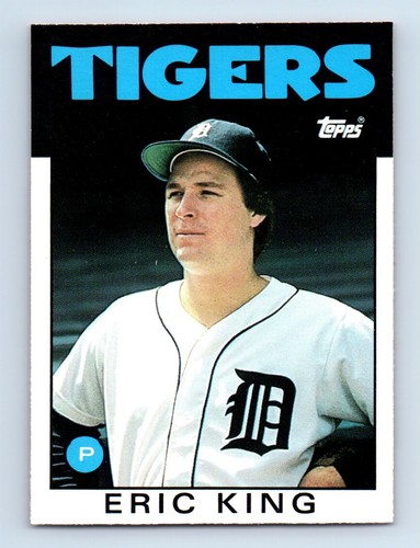 1986 Topps Traded Eric King Detroit Tigers #53T | eBay