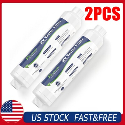 Fil-Fresh (2) RV Filter RV Inline Hose Water Filter Garden & Camper ...