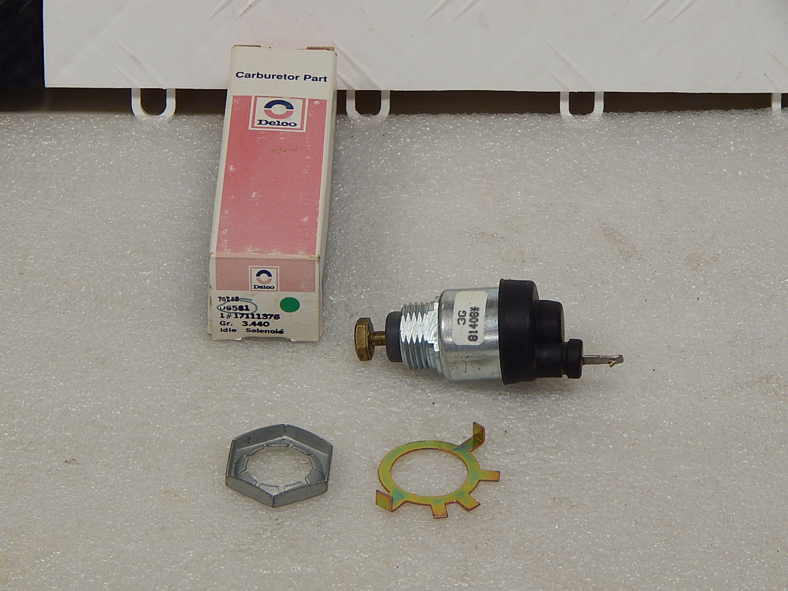 NOS GM Delco Fast Idle control solenoid 1973-74 Corvette Nova Chevelle ...