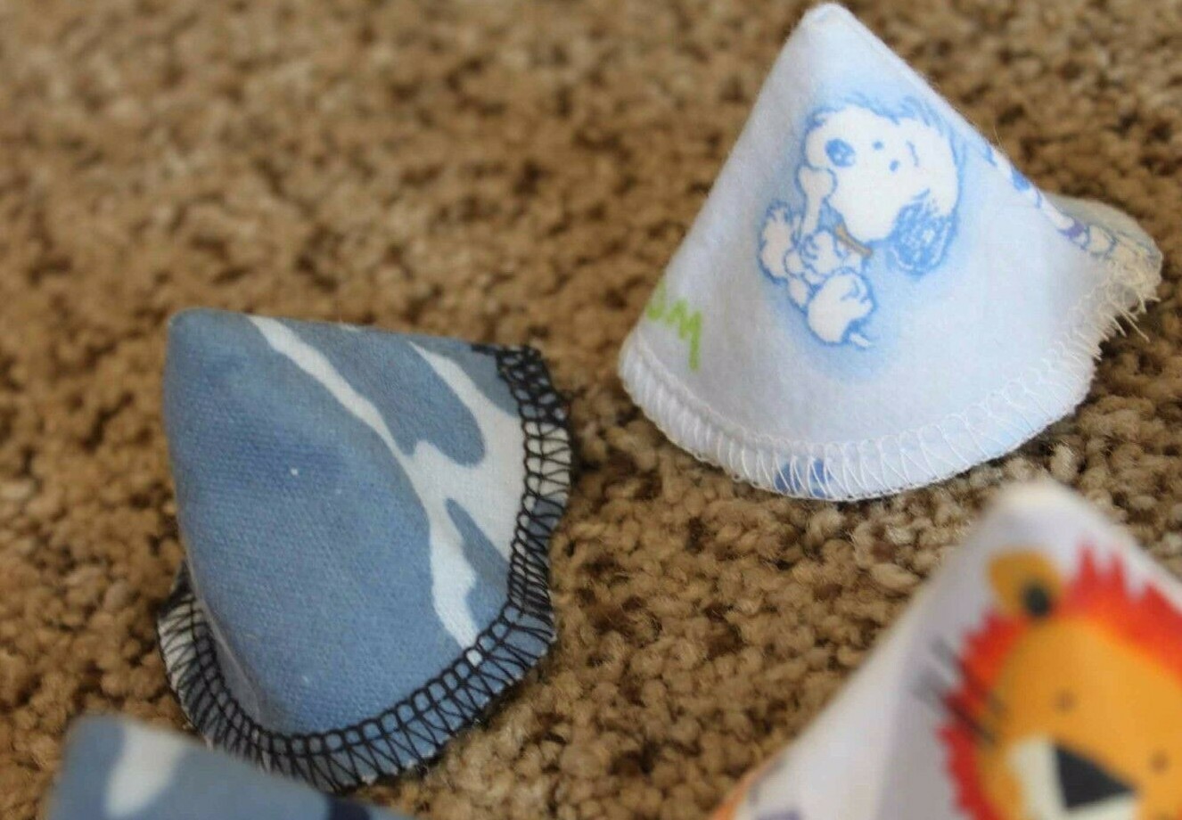 Newborn Boy Pee-pee Teepee 4 pk w/Matching Bag Great Baby Shower Gift ...