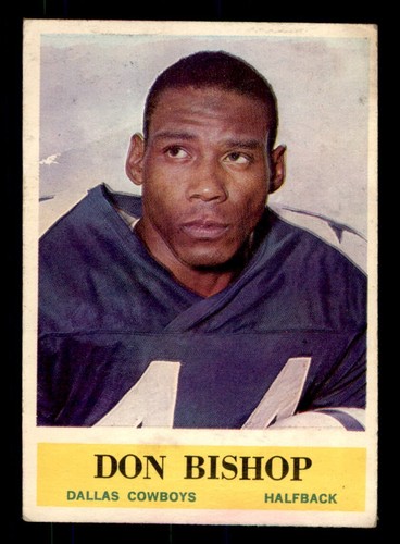 1964 Philadelphia Football #43 Don Bishop GD *e1 | eBay