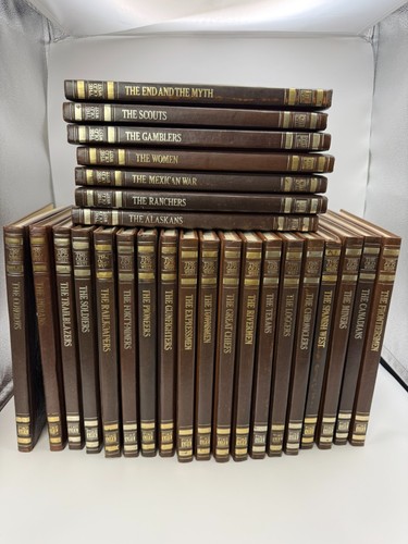 Vintage Time Life Books THE OLD WEST Complete Set 26 Vol with Master ...