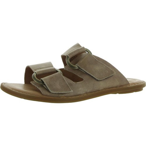 Born Womens Marston Ivory Open Toe Slide Sandals Shoes 9 Medium (B,M ...