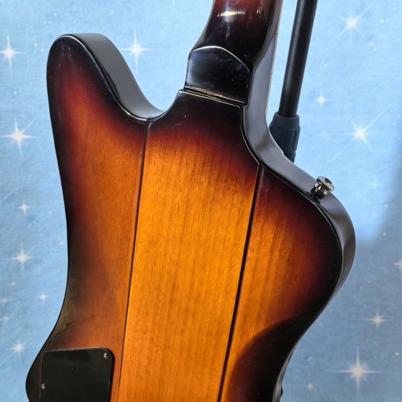 Handmade Firebird Sunburst Solid Electric Guitar Mini Pickup Rosewood ...