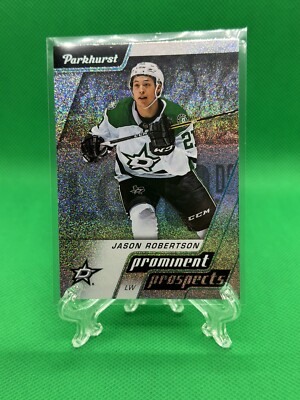 Jason Robertson 2020-21 UD Parkhurst Prominent Prospects Rookie Card # ...