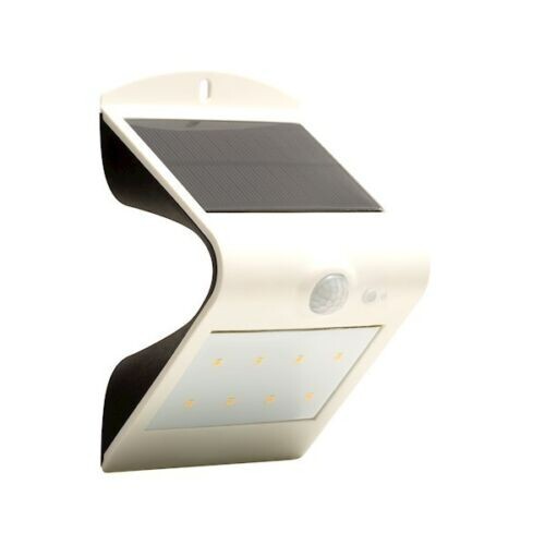 Luceco Garden Solar Light Guardian PIR LED Outdoor Wall Lantern 1.5W ...