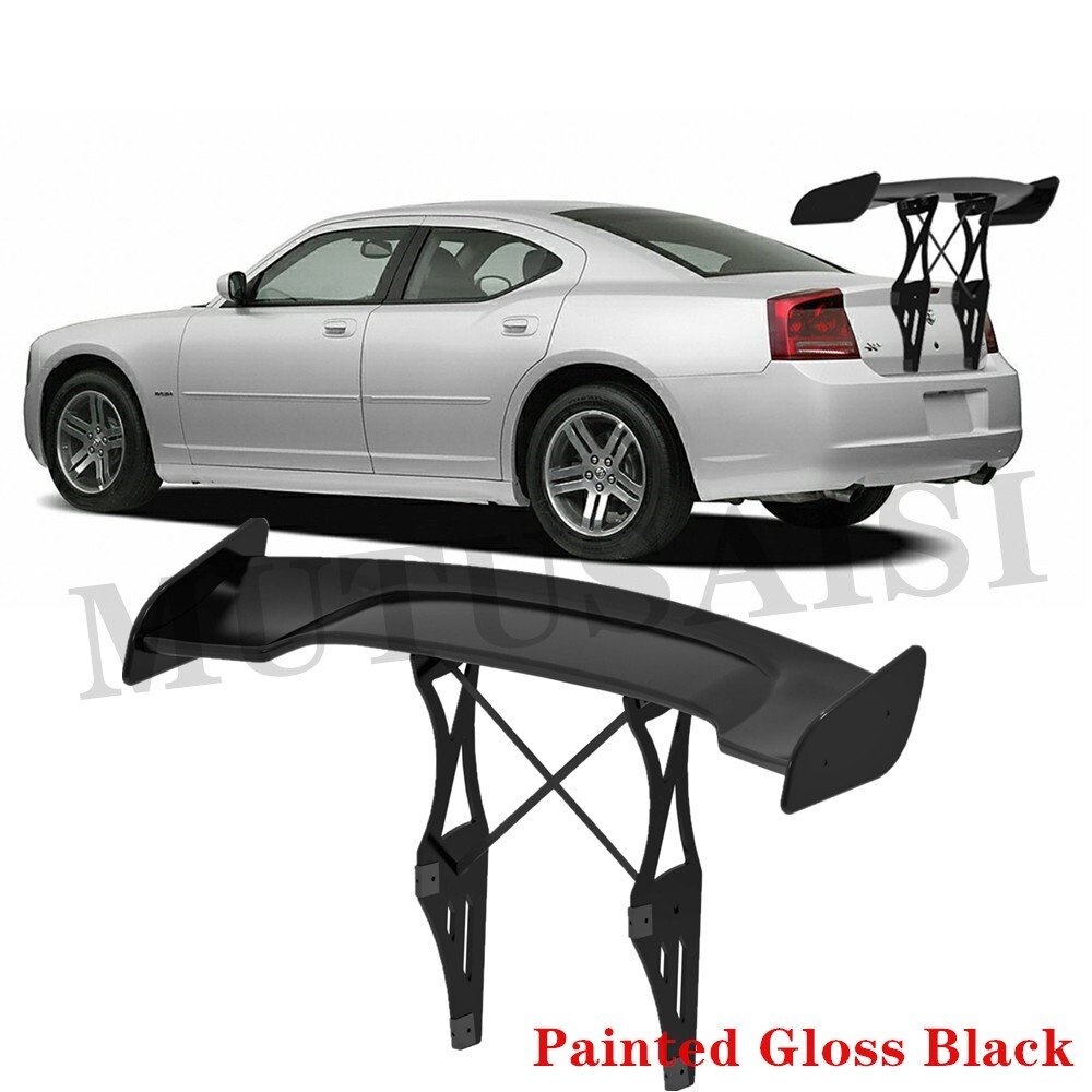 Rear Trunk Spoiler GT Racing Chassis Mount Wing Duckbill For Dodge ...