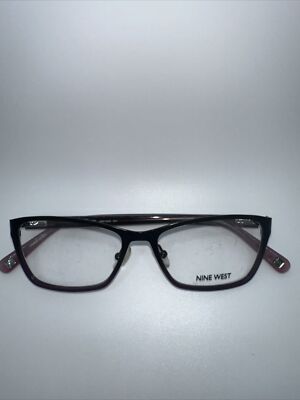 NINE WEST NW1043 551 Purple Gradient 51-15-140 Eyeglass Frames Flex ...