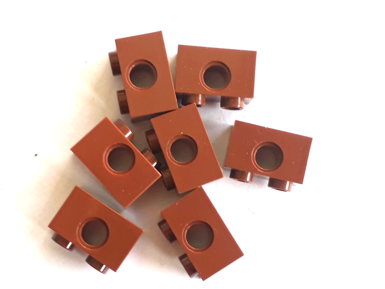 Lego Reddish Brown Technic, Brick 1 x 2 with Hole 7x | eBay
