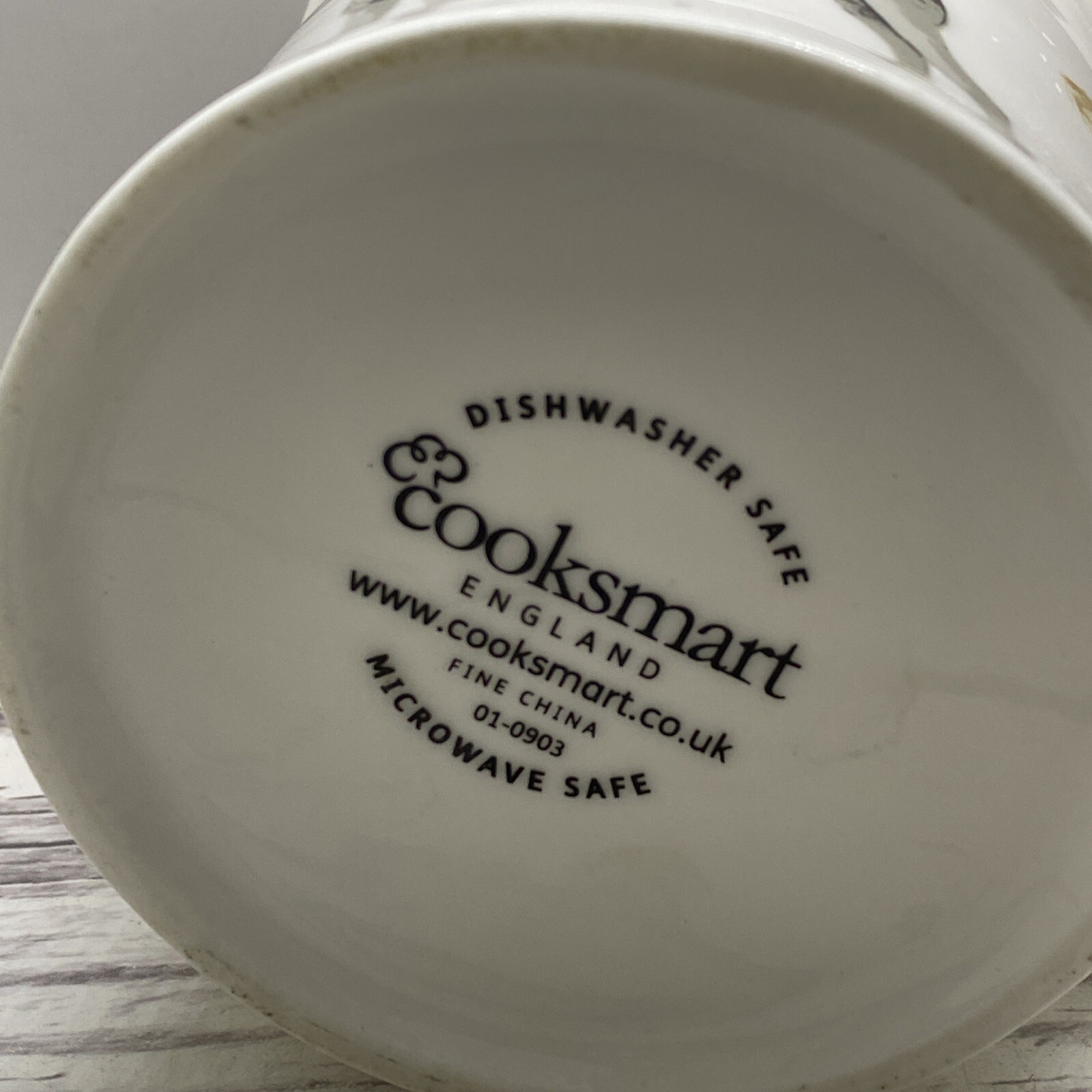 COOKSMART England DOG DOGS British Bone China 16oz Coffee Tea Mug Cup ...