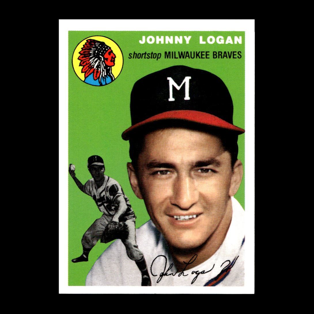 Johnny Logan 1994 Topps Archives 1954 Milwaukee Braves #122 NM+ | eBay