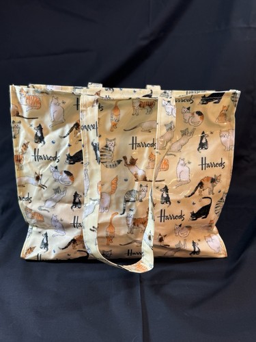 Harrods Cat Tote Bag | eBay