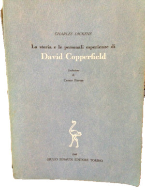 1948 CHARLES DICKENS - DAVID COPPERFIELD - TRADUZIONE. CESARE PAVESE ...