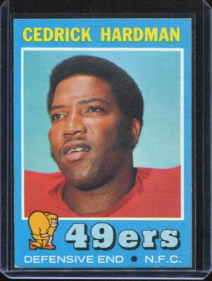 1971 Topps Football # 149 Cedrick Hardman (NM) Near Mint | eBay