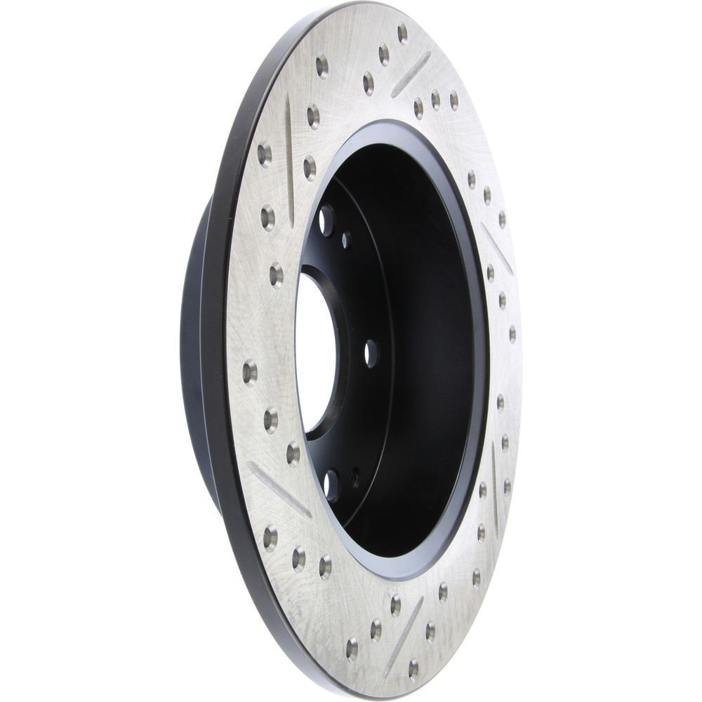 Disc Brake Rotor-High Performance Drilled and Slotted Centric 127 ...