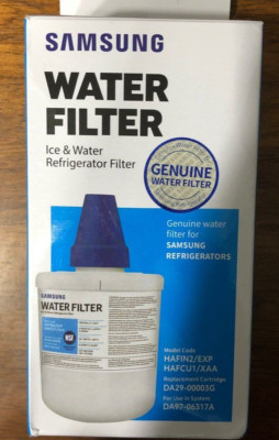 NEW Genuine Samsung Refrigerator Water Filter DA29-00003G HAFIN2/EXP ...