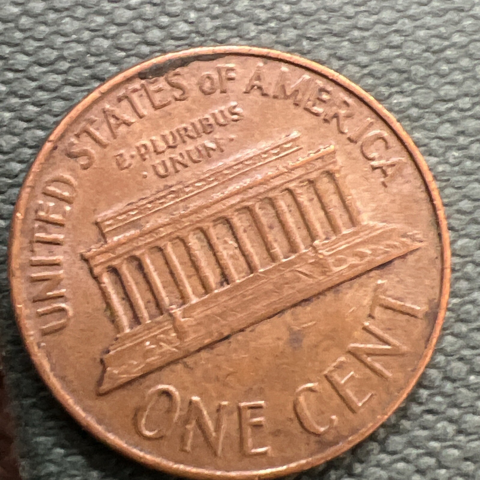 1966 Penny No Mint Mark - Lincoln Memorial Cent - L Error | eBay