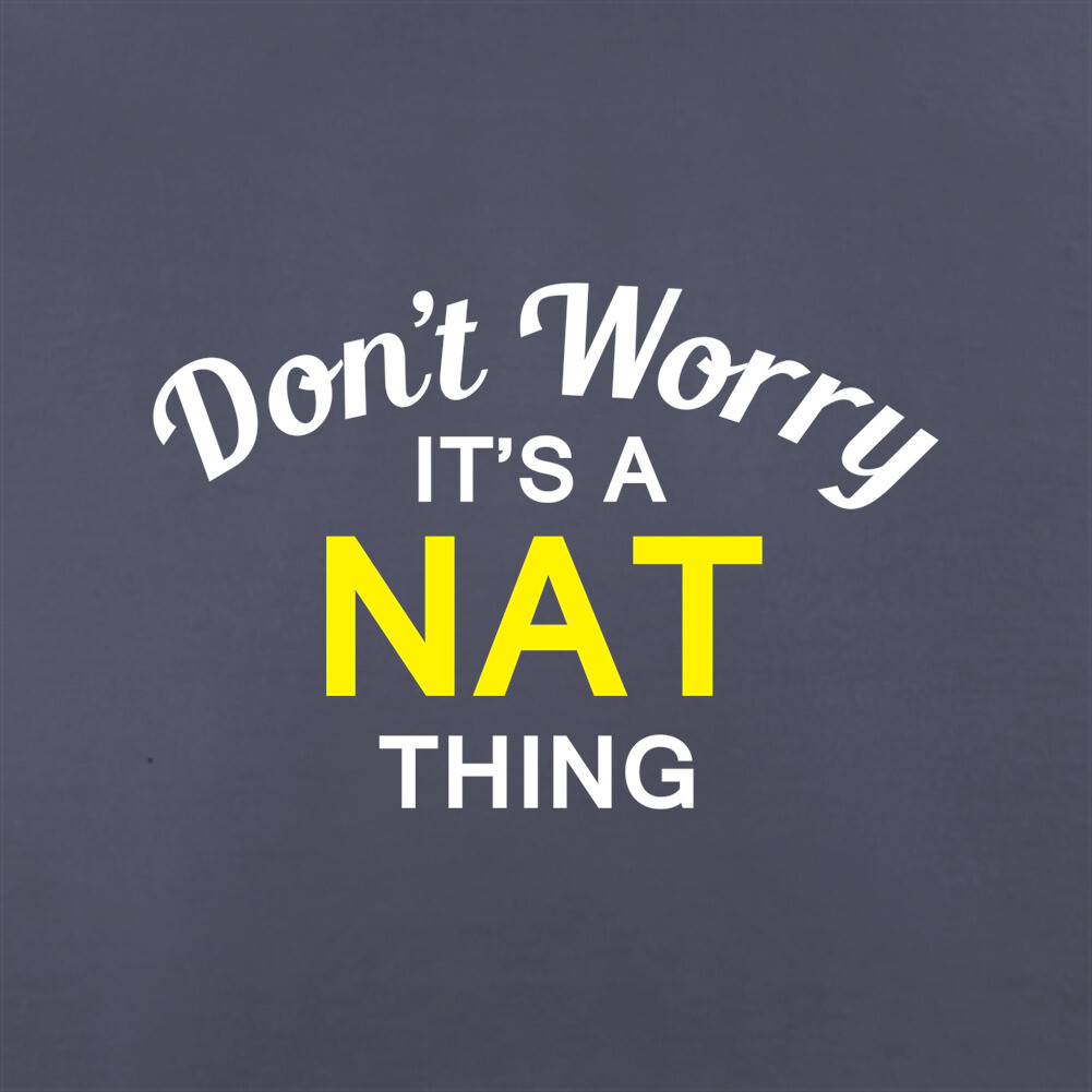 Dont Worry Nat By D&D Vinyl Sticker Don't Worry, I Have A Plan, Nat 1,